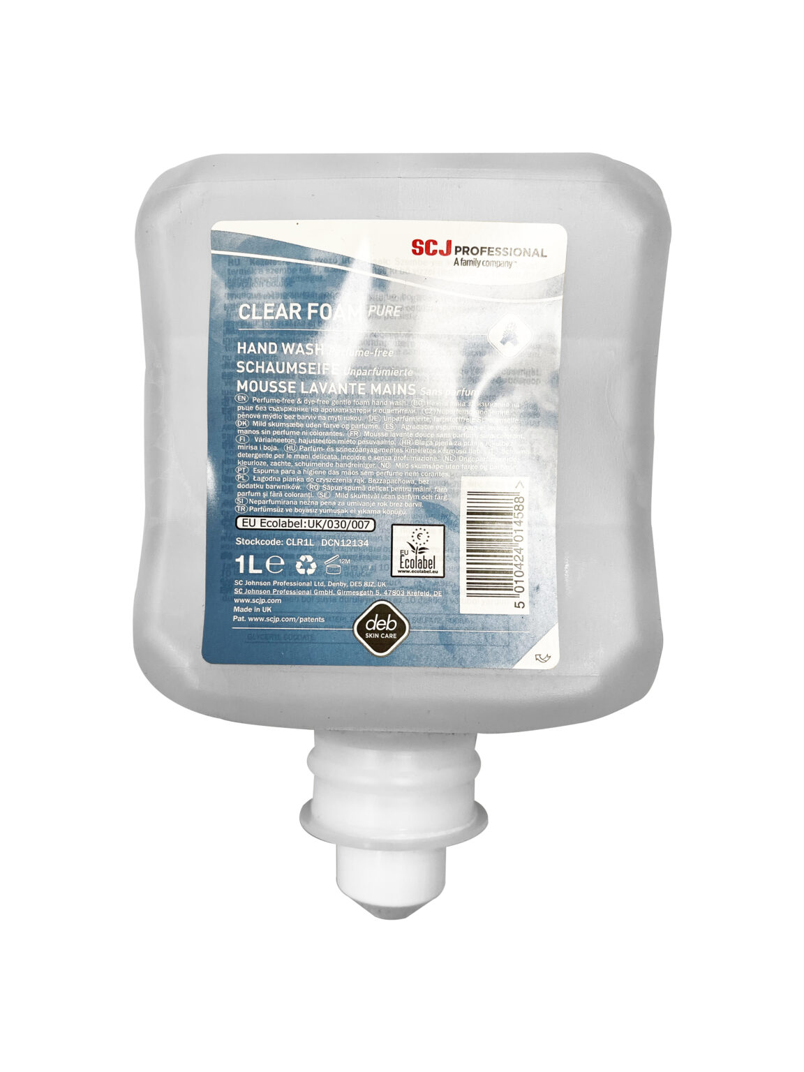 SCJ Professional Clear Foam Pure Hand Wash – 1L - Purcho