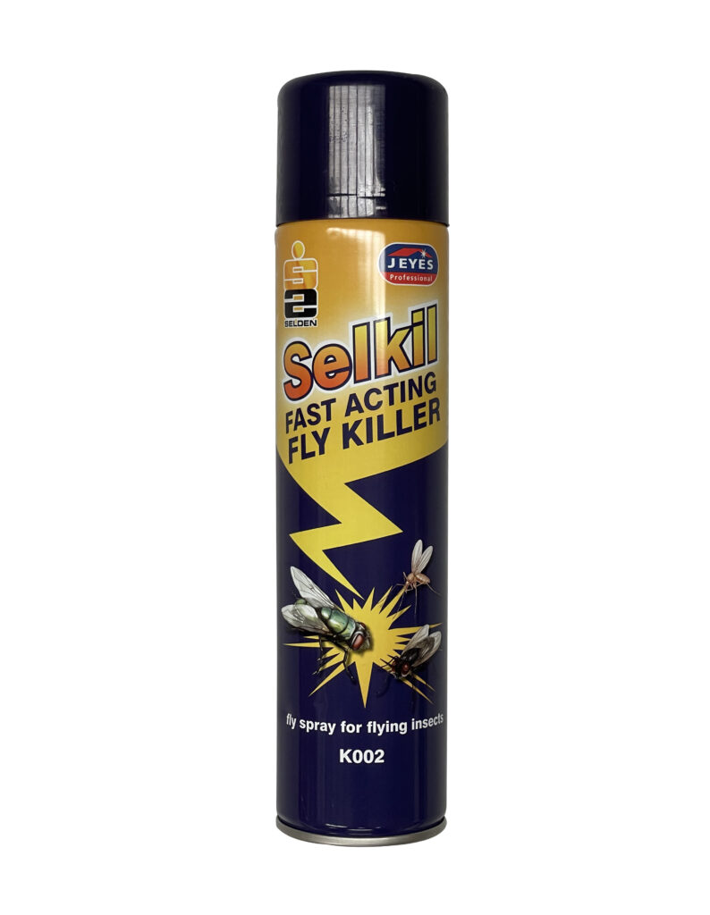 Selkil Fast Acting Fly Killer Aerosol Spray – 400ml – Purcho