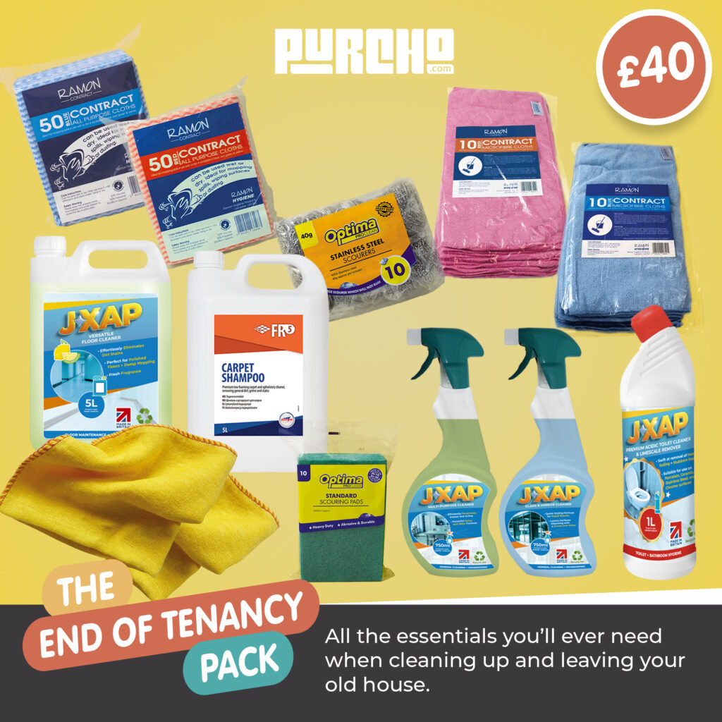 End of Tenancy Cleaning Kit | Complete Move-Out Cleaning Supplies UK
